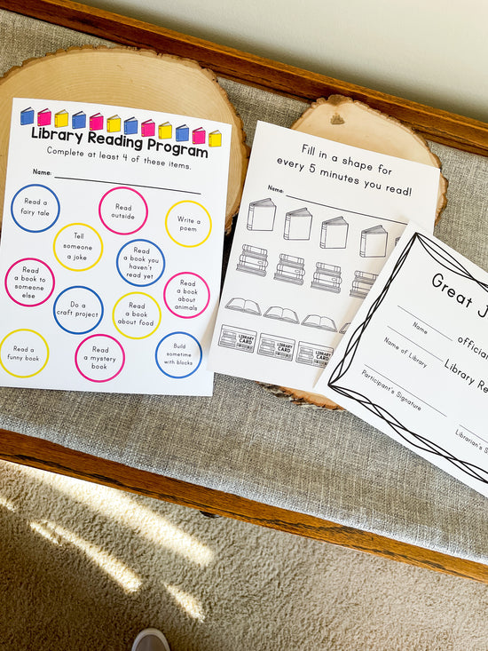 Library Play Pack - Printable PDF – Confetti Crate