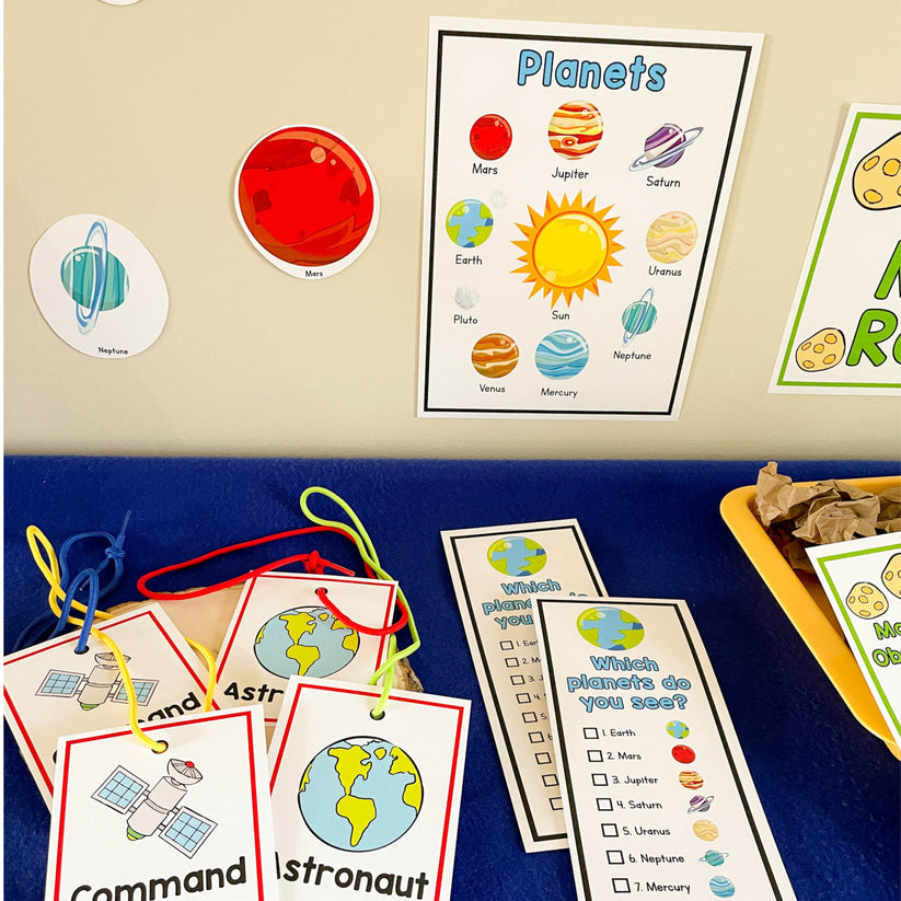 Space Station Pretend Play - Printable PDF – Confetti Crate