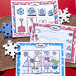 11 Winter Activities in a Busy Book for your preschooler - printable ...